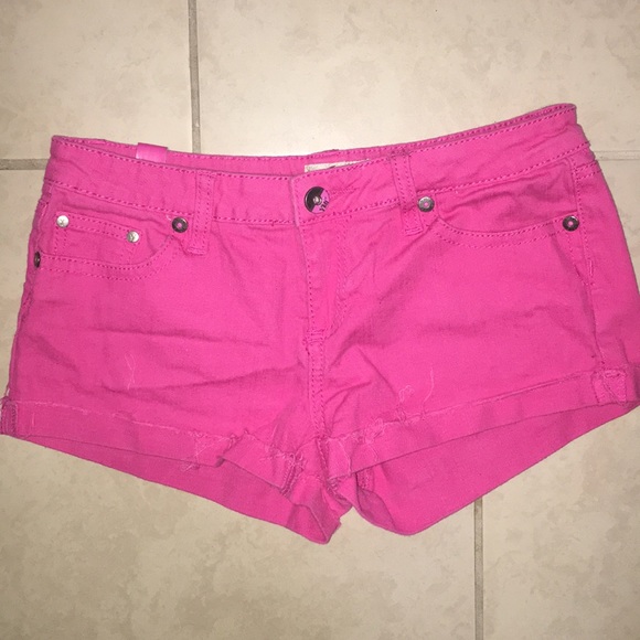 YMI | Shorts | Pink Jean Shorts | Poshmark